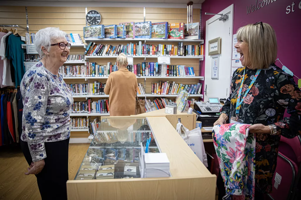 Retail Gift Aid | St Oswald’s Hospice