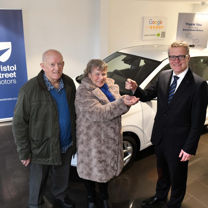 New Year, New wheels for our Big Car Raffle Winner | St Oswald’s Hospice
