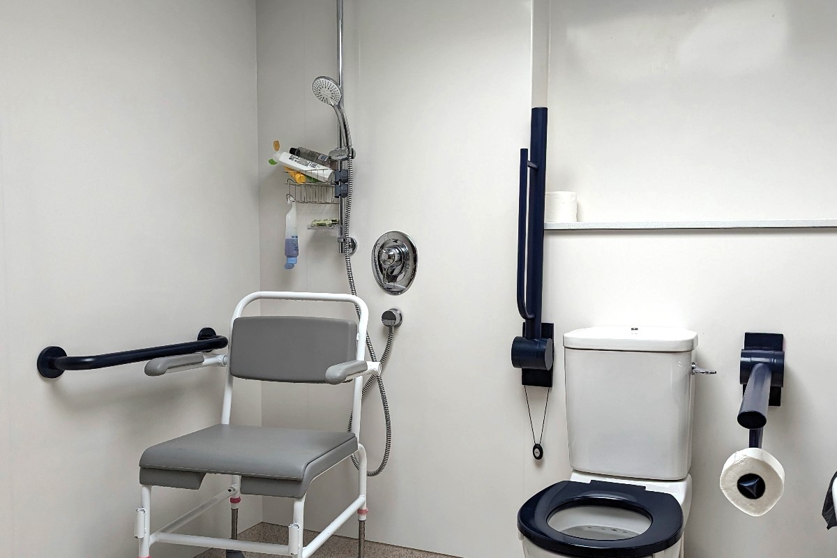 Fresh new shower on our Adult Inpatient Unit | St Oswald’s Hospice