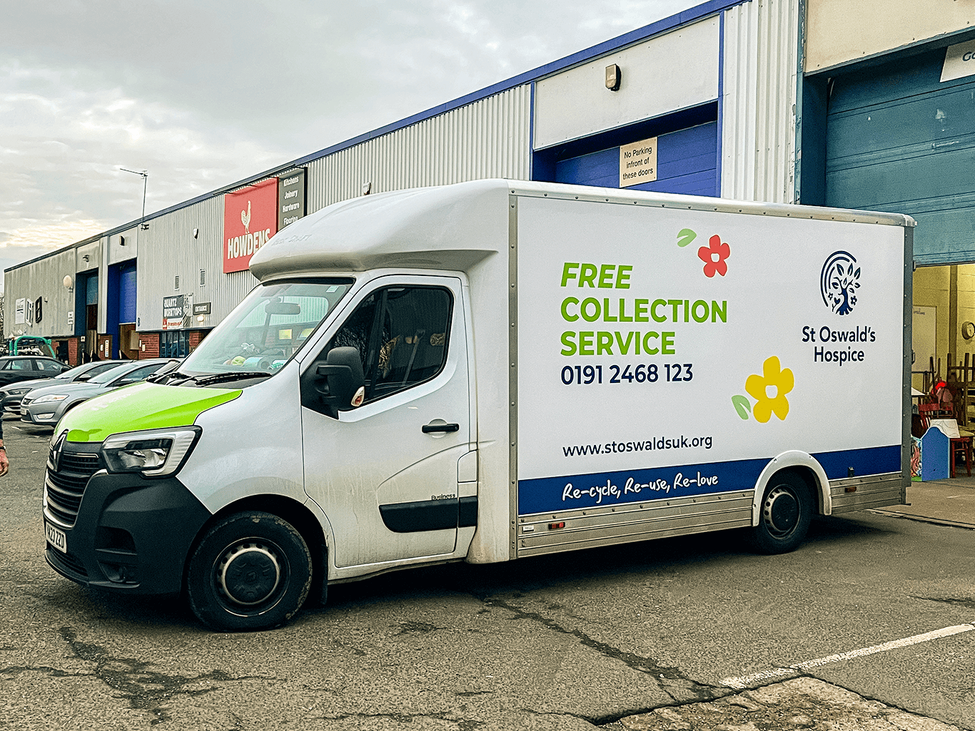 Free Collection line service | St Oswald’s Hospice