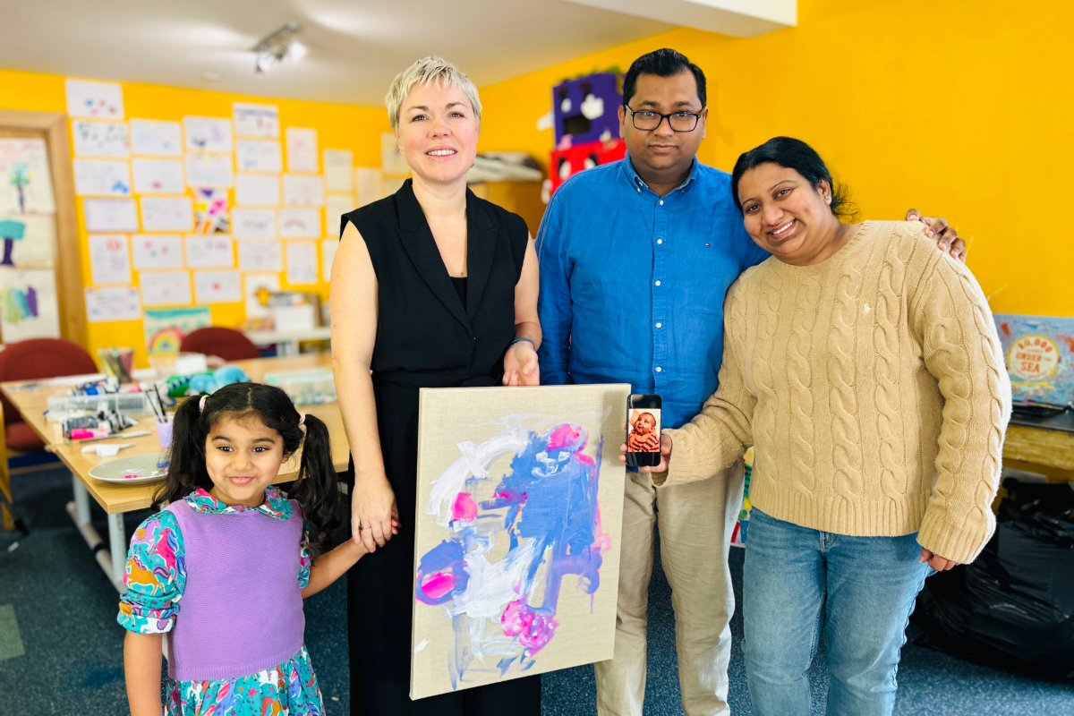 Continuing Bonds with Aarvi | St Oswald’s Hospice