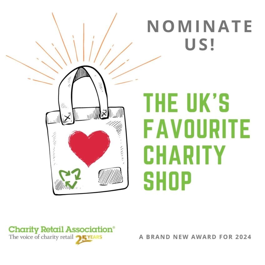 Are we your favourite charity shop? | St Oswald’s Hospice
