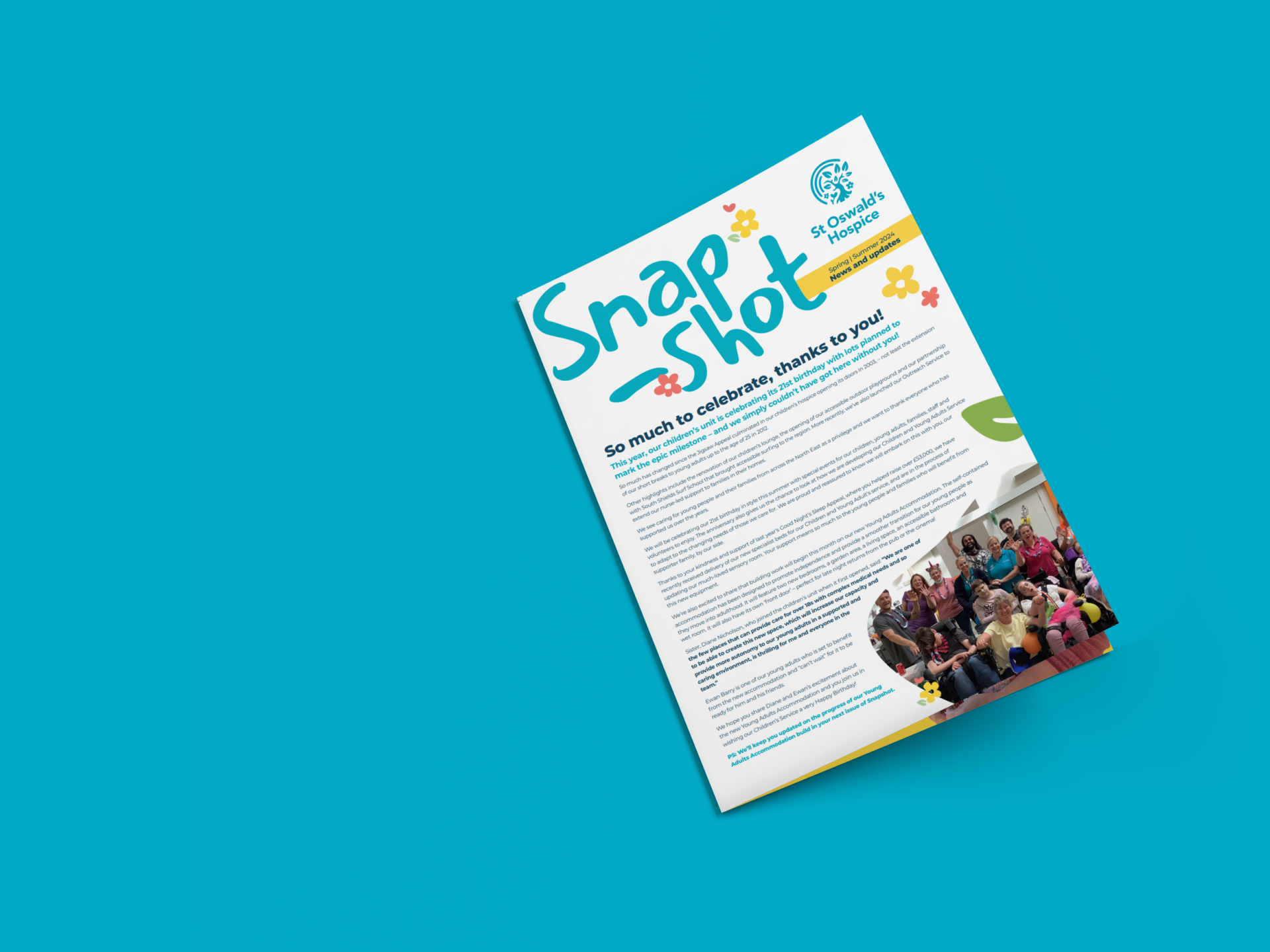 Your Spring/Summer issue of Snapshot! | St Oswald’s Hospice
