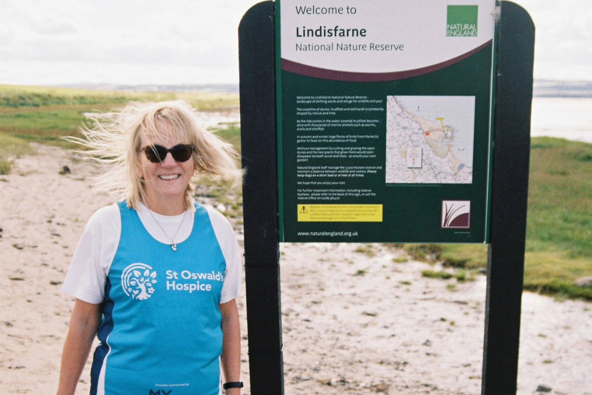 Our Trustee and friend Tricia Phillips raises £1,337 for St Oswald's ...