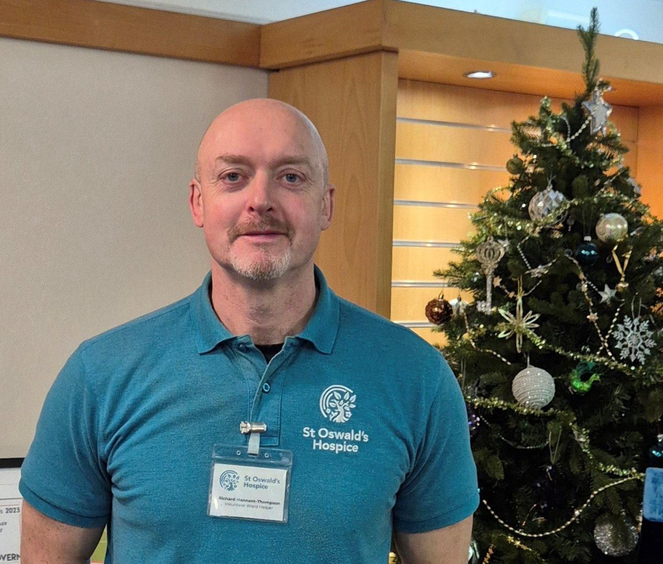 Meet Ward Helper, Richard | St Oswald’s Hospice